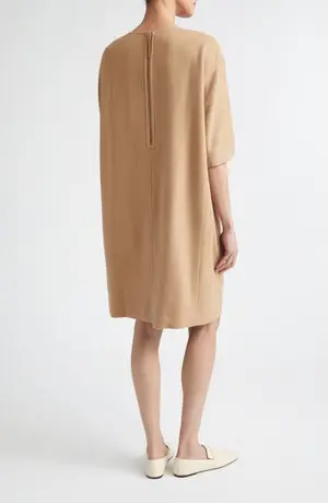 Lafayette 148 New York Patch Pocket Shift Dress