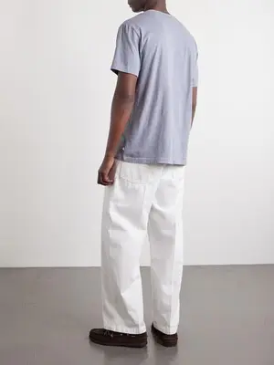 JAMES PERSE Combed Cotton-jersey T-shirt - Gray