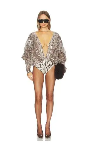 THE DOLLS HOUSE Nia Romper - Wild