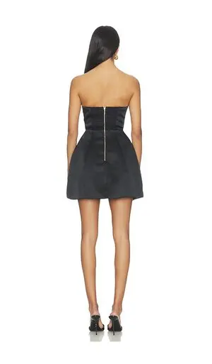 ELLIATT Manon Tulip Mini Dress - Black
