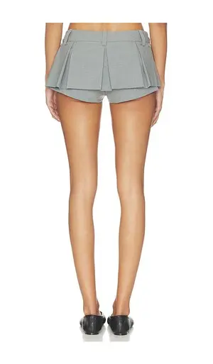 Sandy Liang Satsuma Skort - Grey