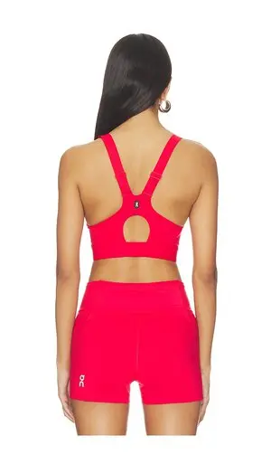 On Performance Bra In Red - Robin