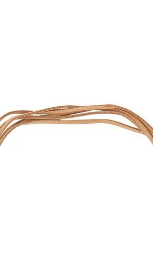 Ettika Molten Arc Bolo Necklace