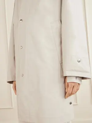 LEMAIRE Coated Cotton-canvas Coat