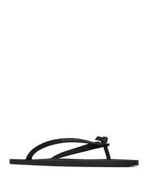 Saint Laurent Pool Flip-flops - Black