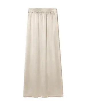 Lilysilk Washable Silk Charmeuse Pull-on Skirt