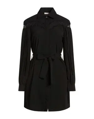 Liu Jo Mini Shirt Dress With Lace