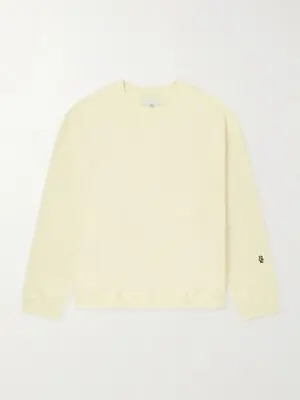 THE ELDER STATESMAN Oversized Cotton-jersey Sweatshirt