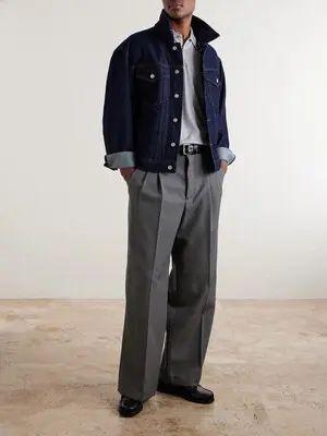 John Smedley Bill Nighy Merino Wool Polo Shirt
