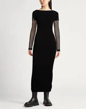 Sportmax Maxi Dress In Viscose And Polyester