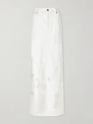 Ralph Lauren Natallia Cotton Maxi Skirt - Neutrals