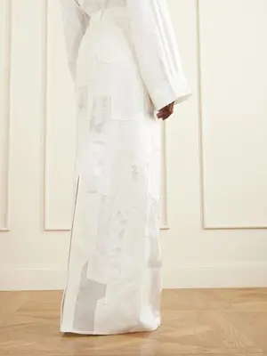 Ralph Lauren Natallia Cotton Maxi Skirt - Neutrals