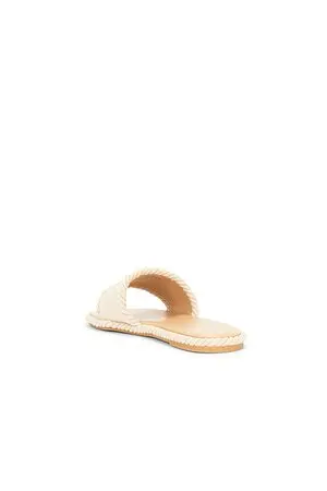 Valentino Garavani V Logo Torchon Slide