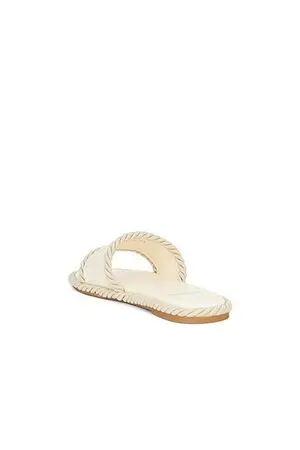 Valentino Garavani V Logo Torchon Slide Espadrilles