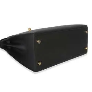 Hermès Epsom Sellier Kelly 28 Phw - Black
