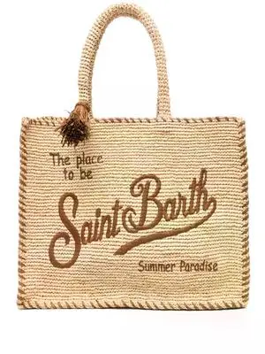 Mc2 Saint Barth Textured Totes