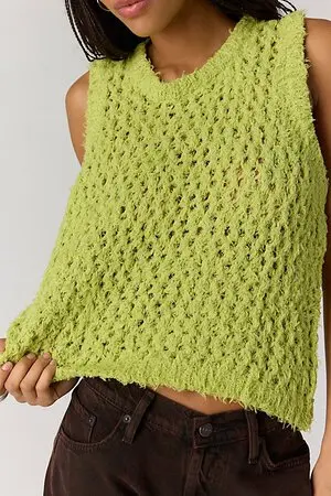 MR MITTENS Erin Knit Tank Top