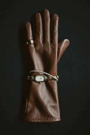 Anthropologie Molten Metal Adjustable Ring