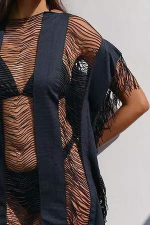 PQ SWIM Monique Cover-up - Black