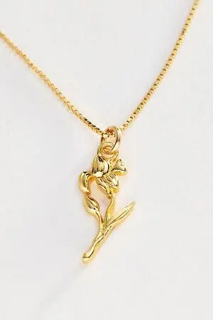SET & STONES Elsie Birth Flower Necklace - February
