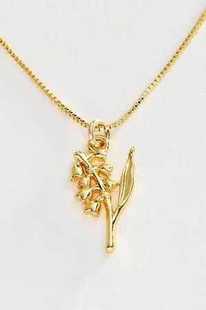 SET & STONES Elsie Birth Flower Necklace - May