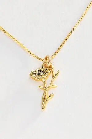 SET & STONES Elsie Birth Flower Necklace - September