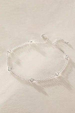 Free People Rian Anklet - Silver