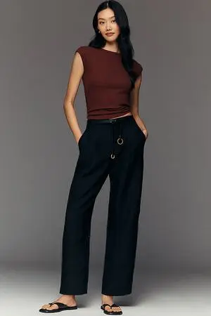 Sanctuary Black Wash Pants For Women