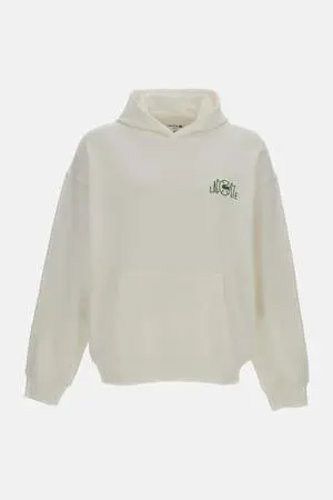 Lacoste Cotton Hoodie - White