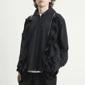 Comme Des Garçons Ruffle Hoodie
