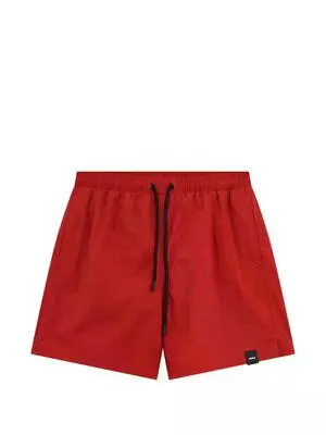 Aspesi Drawstring Swim Shorts - Red