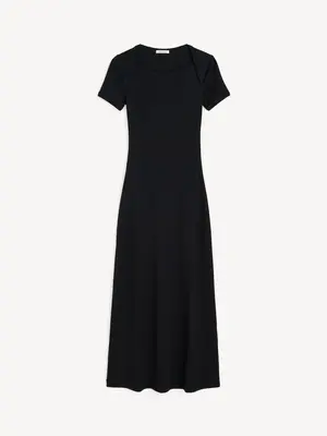 BY MALENE BIRGER Irina Organic Cotton Maxi Dress - Black