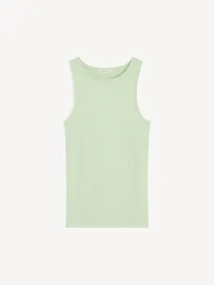 BY MALENE BIRGER Mani Organic Cotton Tank Top - Seacrest