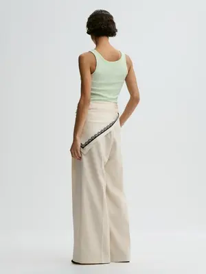 BY MALENE BIRGER Dali Organic Cotton Tank Top - Seacrest