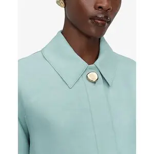 JOSEPH Volu Relaxed-fit Linen-blend Shirt