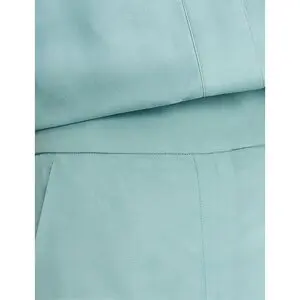 JOSEPH Barrel-leg High-rise Linen-blend Trousers