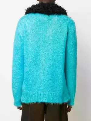 Marni Brushed V-neck Cardigan