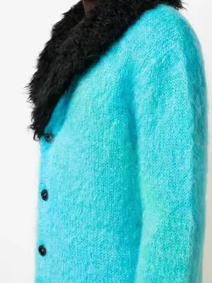 Marni Brushed V-neck Cardigan