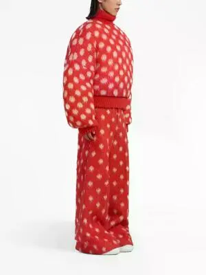 Marni Polka Dot Wide-leg Trousers
