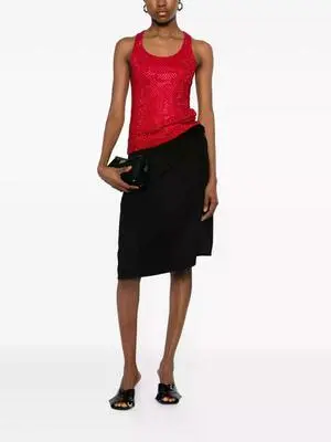 Giuseppe Di Morabito Embellished Racer Back Tank Top