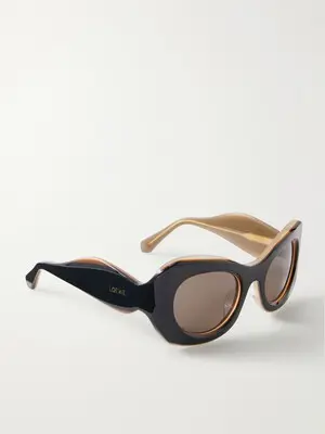 Loewe Signature Butterfly Acetate Sunglasses