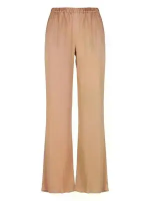 Antonelli Firenze Elasticated-waist Silk-blended Trousers