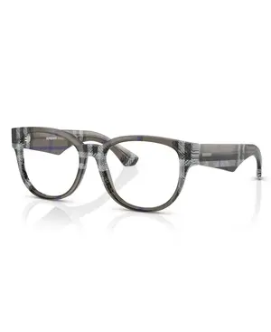 Burberry Phantos Eyeglasses - Check Lichen