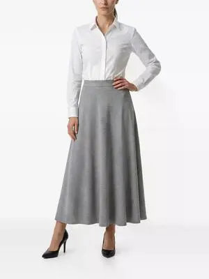 Brunello Cucinelli A-line Midi Skirt