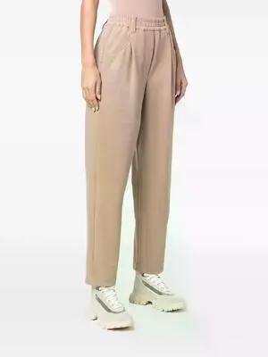Brunello Cucinelli Pleated Elasticated-waist Trousers