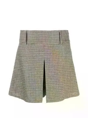 Brunello Cucinelli Plaid Pattern Shorts