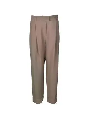 Brunello Cucinelli Pleated Tailored Trousers - Neutrals
