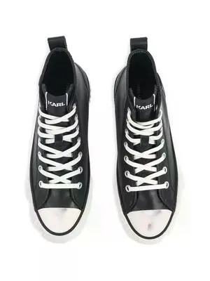 Karl Lagerfeld Kampus Max Nft Platform High-top Sneakers
