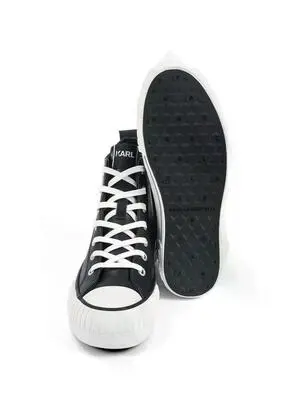 Karl Lagerfeld Kampus Max Nft Platform High-top Sneakers