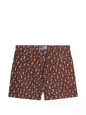 MC2 SAINT BARTH Snoopy-print Drawstring Swim Shorts